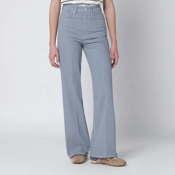 A.p.c. Cotton Trousers - Blue