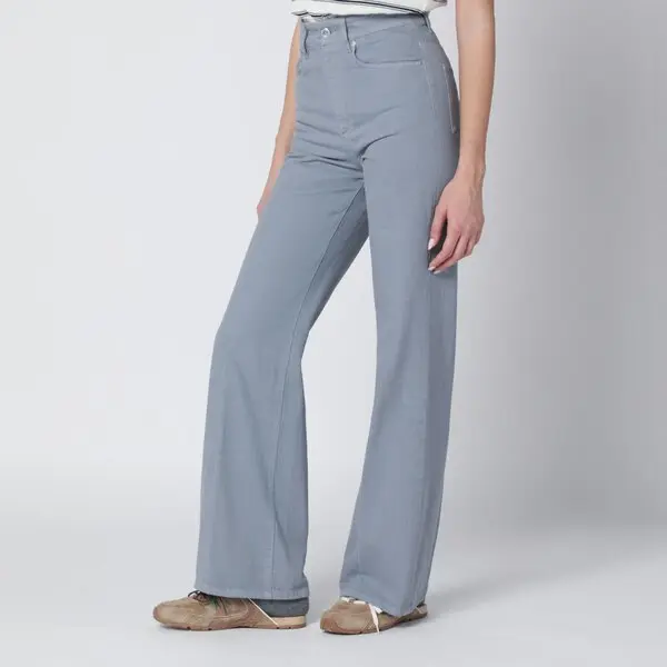 A.p.c. Cotton Trousers - Blue