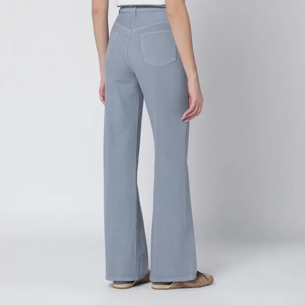 A.p.c. Cotton Trousers - Blue