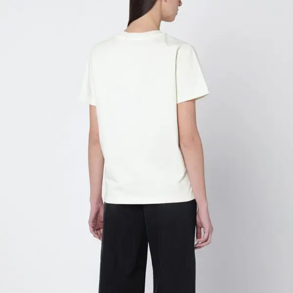 A.p.c. Cotton T-shirt With Crew Neck And Logo