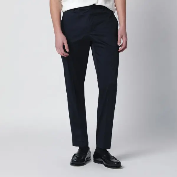 PT TORINO Tailored Cotton-blend Trousers