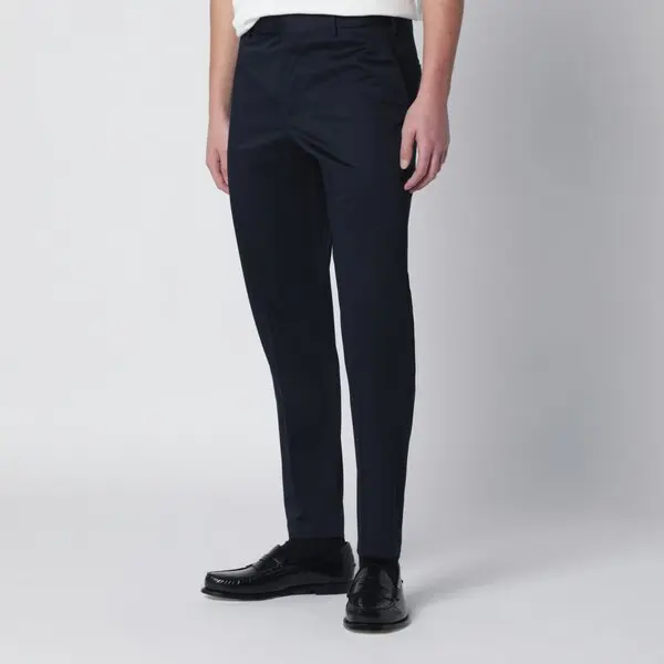 PT TORINO Tailored Cotton-blend Trousers