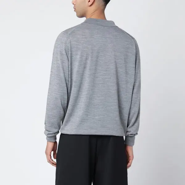 John Smedley Light Wool Polo Shirt