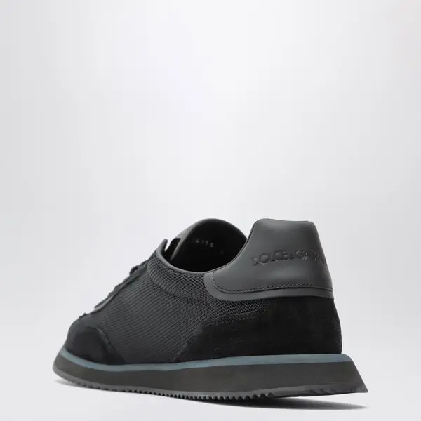 Dolce & Gabbana Fabric And Leather Sneakers