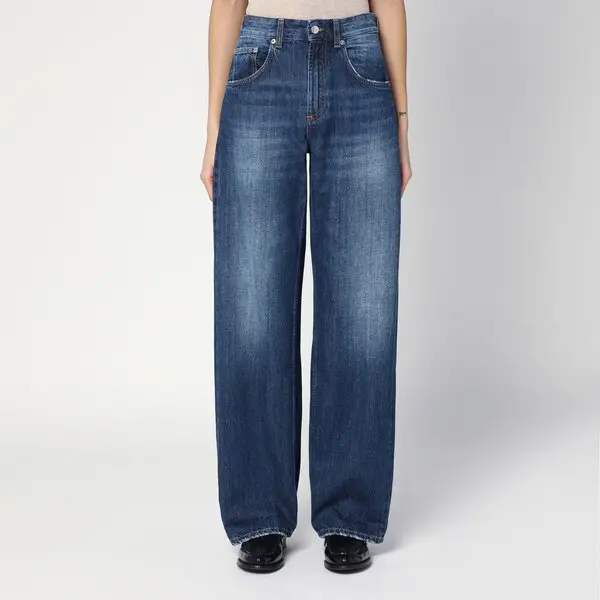 DEPARTMENT 5 Wide-leg Jeans With Washed Effect