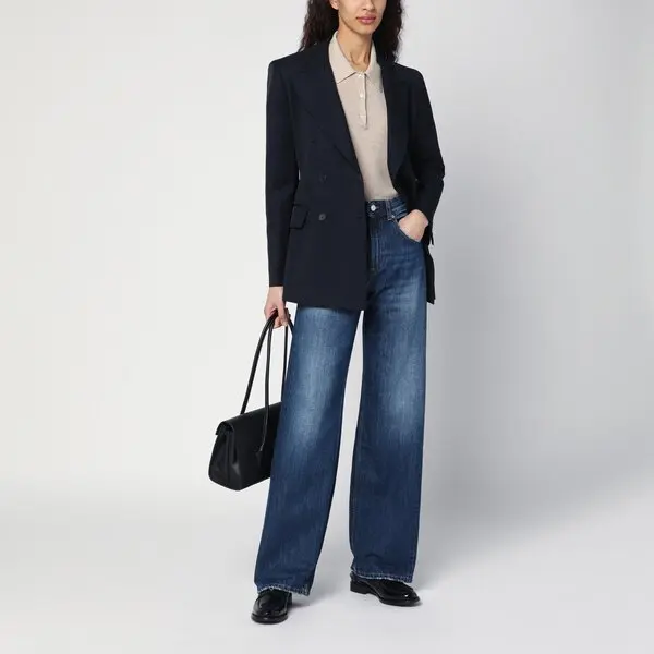 DEPARTMENT 5 Wide-leg Jeans With Washed Effect