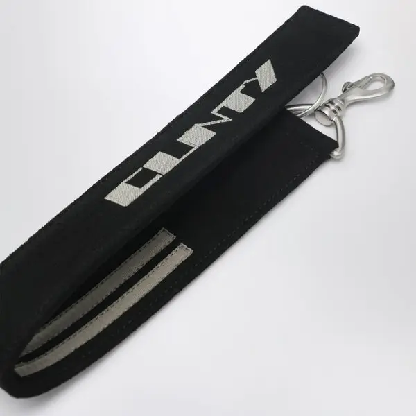 Rick Owens Cotton Keychain With Palladium Hardware