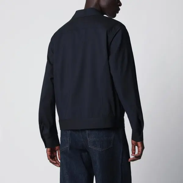 SANTANIELLO Wool-blend Overshirt Jacket