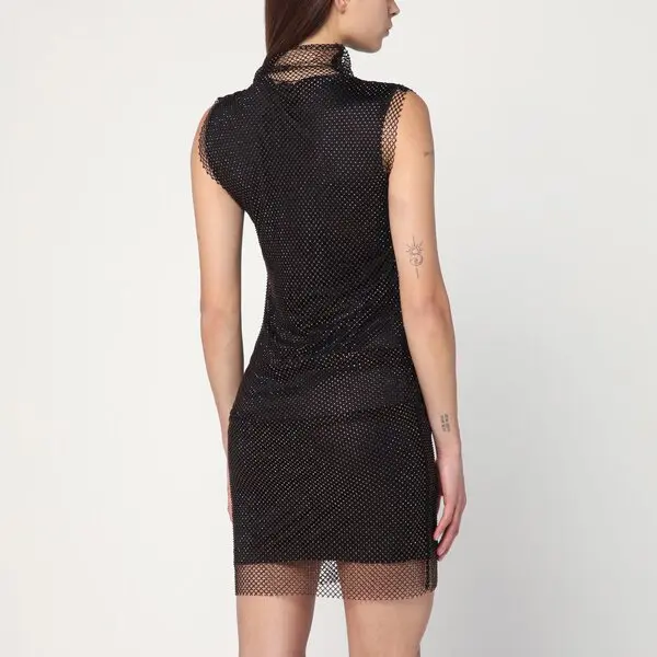 Sportmax Sleeveless Mesh Mini Dress