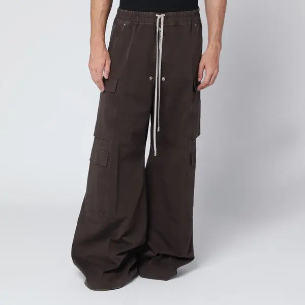 Rick Owens Jumbo Cargo Belas Trousers - Brown