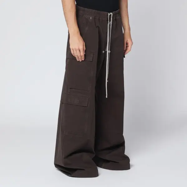 Rick Owens Jumbo Cargo Belas Trousers - Brown