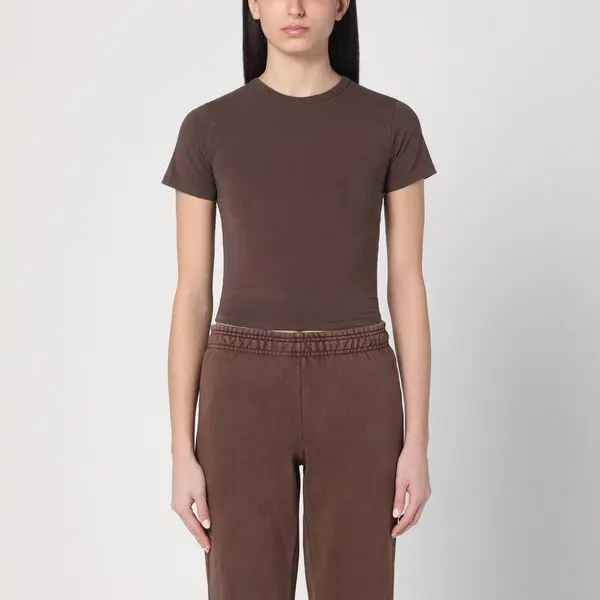 ENTIRE STUDIOS Cropped Cotton T-shirt