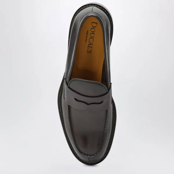 DOUCAL'S Leather Penny Loafers