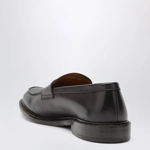 DOUCAL'S Leather Penny Loafers