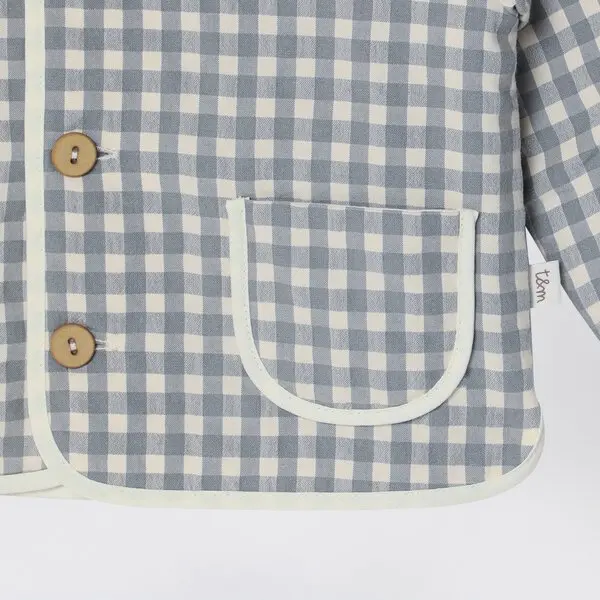 TEDDY & MINOU Vichy Pattern Jacket