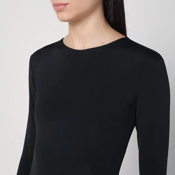 ENTIRE STUDIOS Long Sleeve Bodysuit - Black