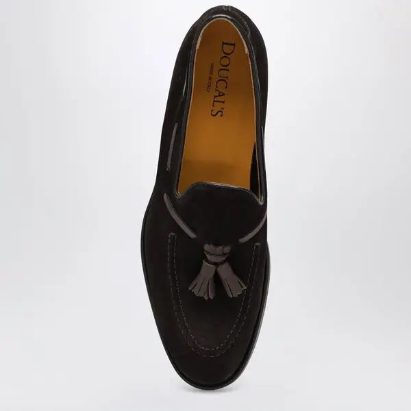 DOUCAL'S Suede Tassel Loafers