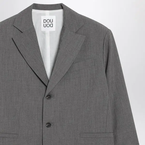 DOUUOD Single-breasted Jacket With Classic Lapels