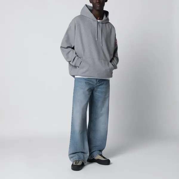 Canada Goose Cotton Hoodie With Logo Patch