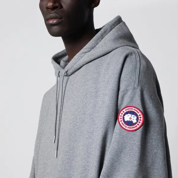 Canada Goose Cotton Hoodie With Logo Patch