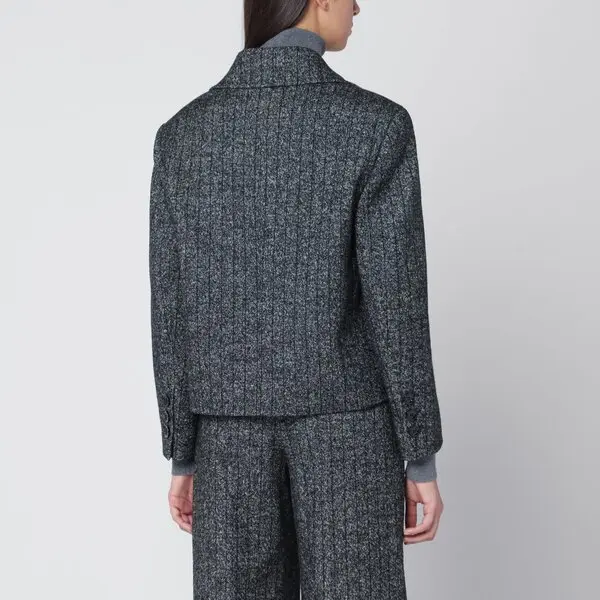 Dolce & Gabbana Striped Double-breasted Jacket