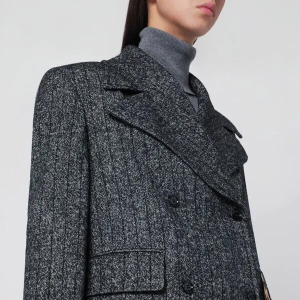 Dolce & Gabbana Striped Double-breasted Jacket