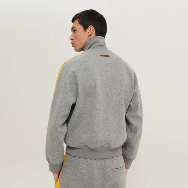 1989 STUDIO Wool Jacket With Side Stripes