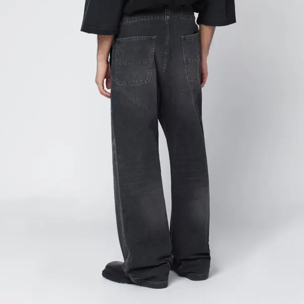 Fear Of God Washed Effect Cotton Denim Jeans
