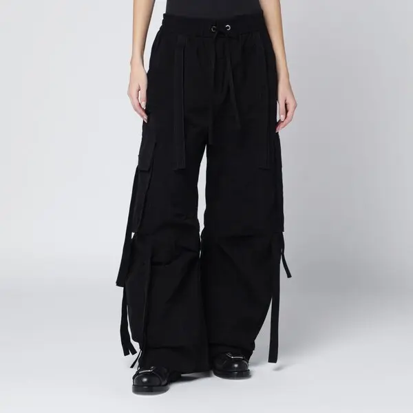 Dolce & Gabbana Waxed Cotton Cargo Trousers