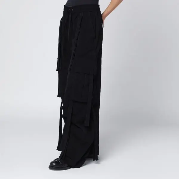 Dolce & Gabbana Waxed Cotton Cargo Trousers