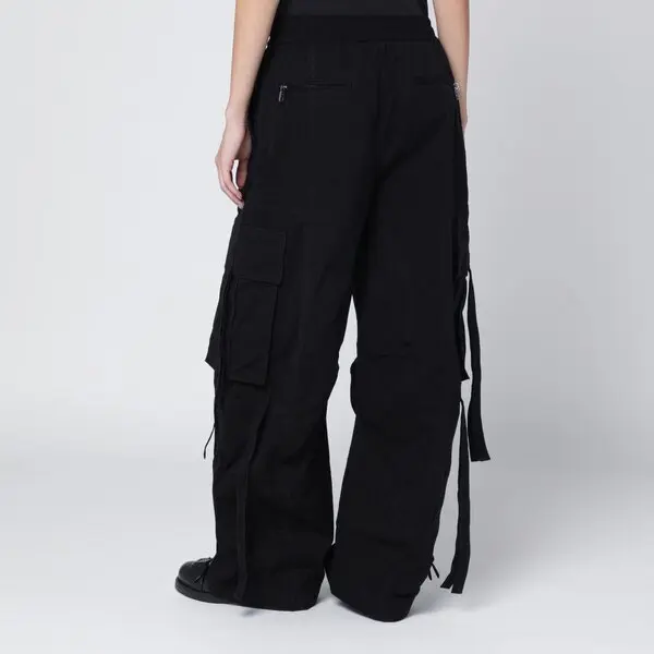 Dolce & Gabbana Waxed Cotton Cargo Trousers