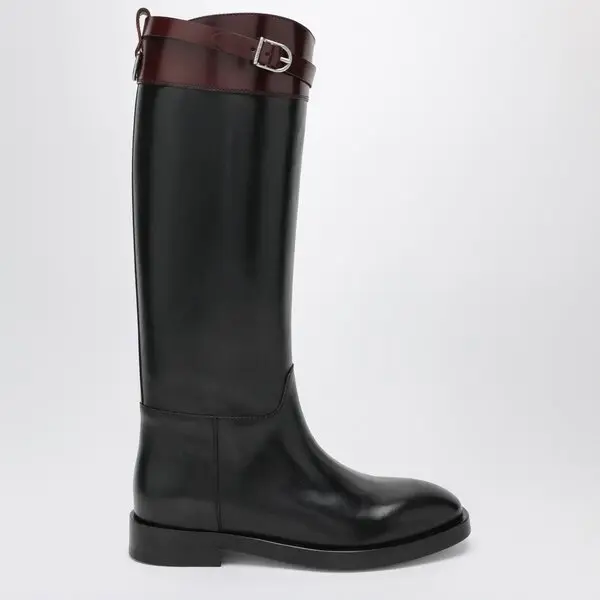 DURAZZI MILANO Two-tone Calf Leather Boots