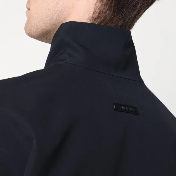 Fear Of God Navy Virgin Wool Zip Jacket