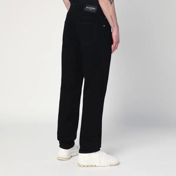 Balmain Cotton Denim Jeans