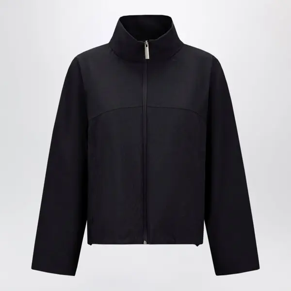 Herno High-neck Jacket In Wool-touch Fabric