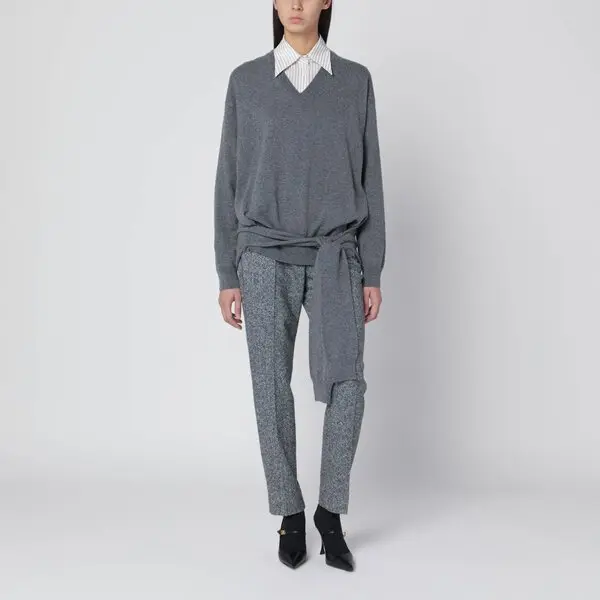 Dolce & Gabbana Cashmere V-neck Sweater