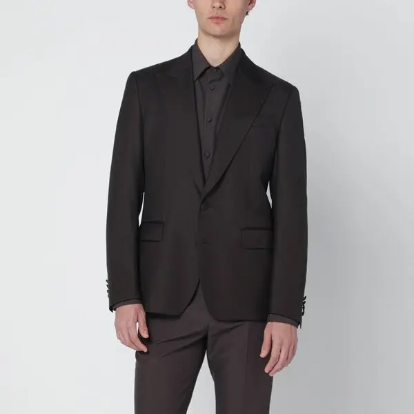 Dolce & Gabbana Single-breasted Wool Jacket