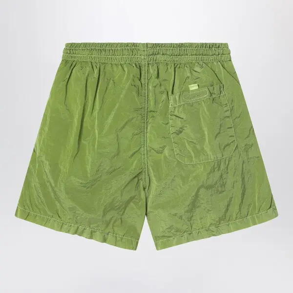 Stone Island Lime Yellow Nylon Swimsuit