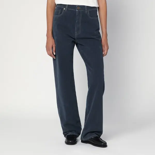 Miu Miu Blue Denim Pants