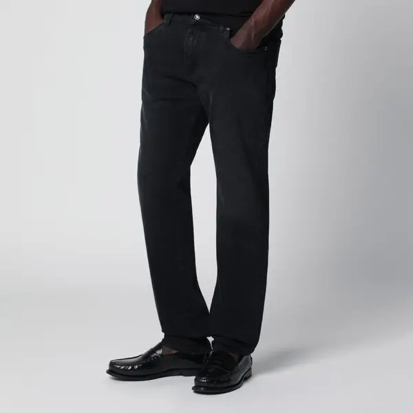 Dolce & Gabbana Stretch Jeans In Grey Denim