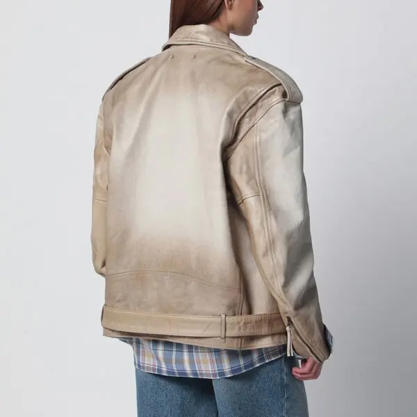 GOLDEN GOOSE Leather Phoebe Jacket