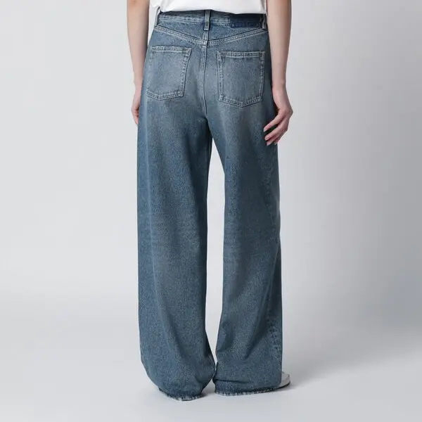 GOLDEN GOOSE Washed Wide-leg Denim Jeans