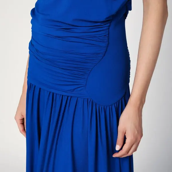 FERRAGAMO Draped Jersey Dress