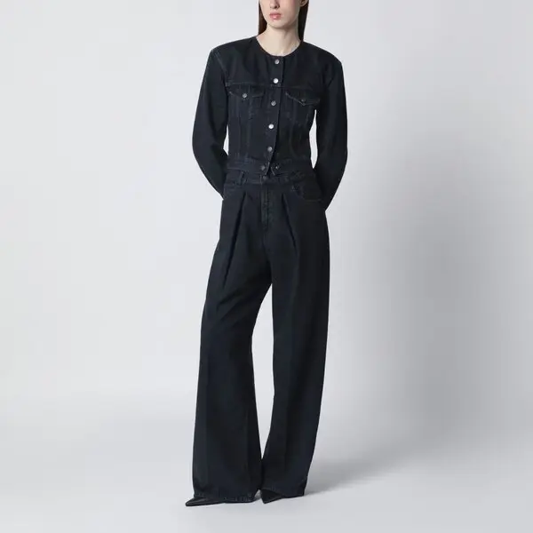 HAIKURE Carbon Candy Pleated Jeans