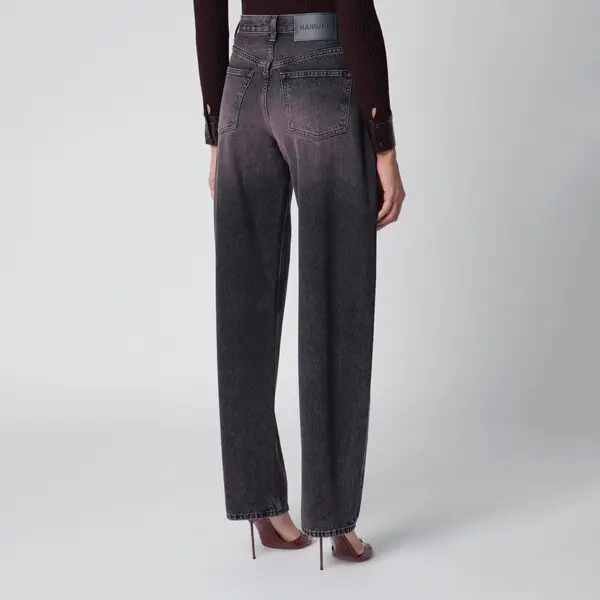 HAIKURE Washed Pink Denim Jeans