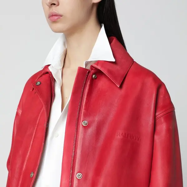 HALFBOY Leather Parka