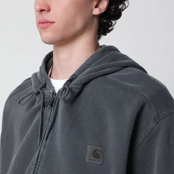 Carhartt Work In Progress Nelson Garment Dyed Zip-up Sweatshirt