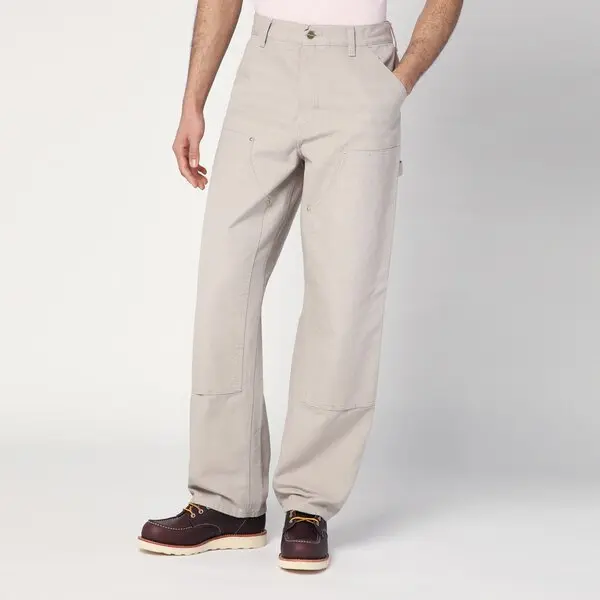 Carhartt Work In Progress Double Knee Pants In Canvas