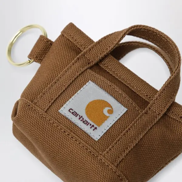 Carhartt Work In Progress Mini Tote Bag Keychain