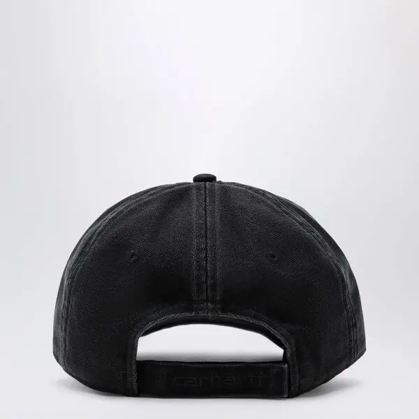 Carhartt Work In Progress Cotton Canvas Cap - Black